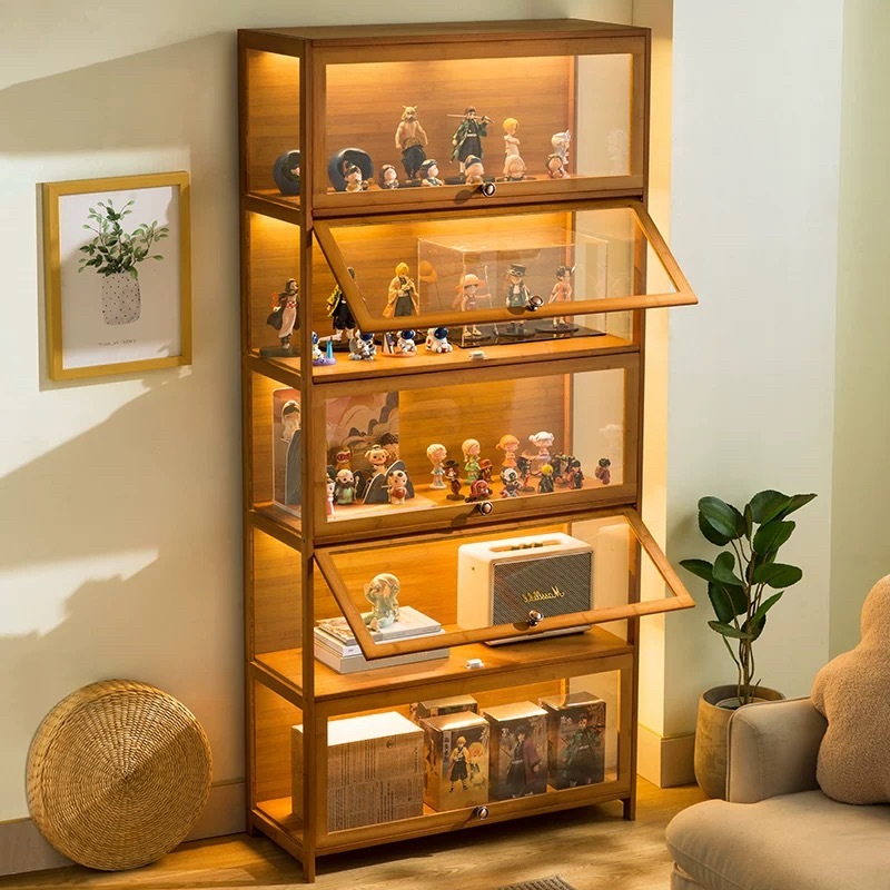 Jual Lemari Pajangan Etalase Akrilik Kaca Transparan Lemari Display ...