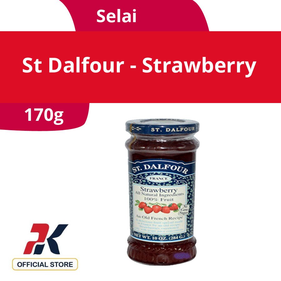 Jual Selai St Dalfour - Strawberry Jam Spread 170g | Shopee Indonesia