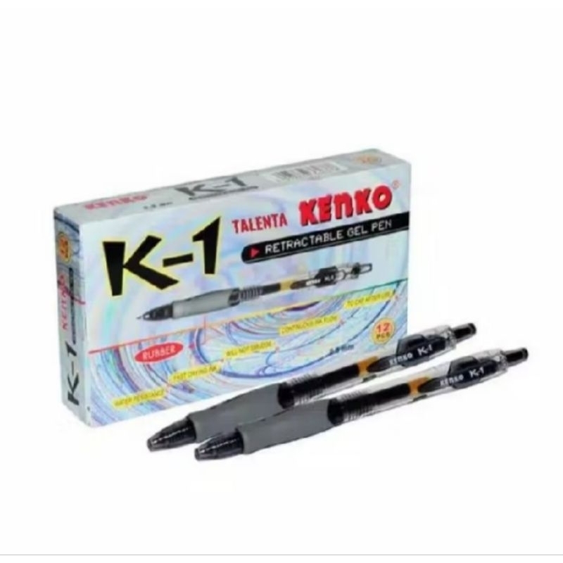 Jual PEN KENKO K-1 0.5mm ISI 1 PACK 12 PCS | Shopee Indonesia