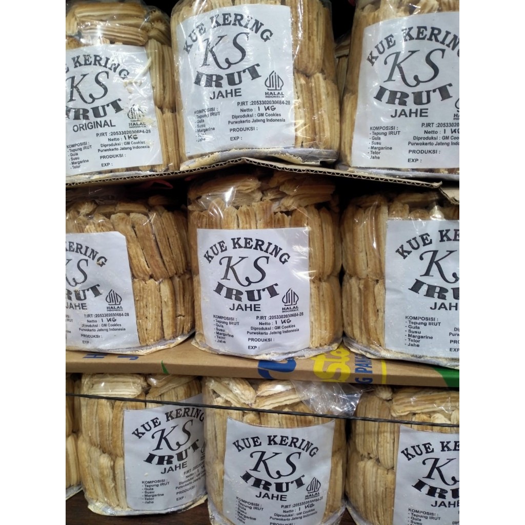 Jual Kue Irut Kemasan 1 KG Original dan Jahe | Shopee Indonesia