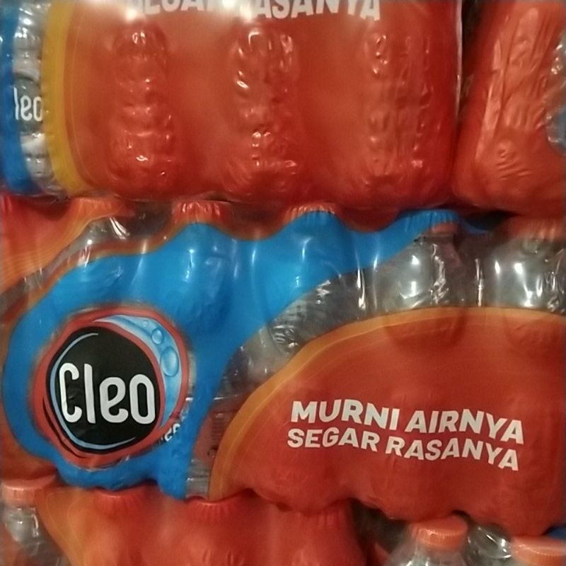 Jual Air minum CLEO kemasan botol mini 220ml 1pack isi 24 botol mini ...
