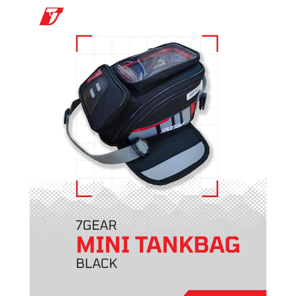 Jual Mini Tankbag 7Gear Tas Tangki Motor Magnet Tankbag Touring Motor ...