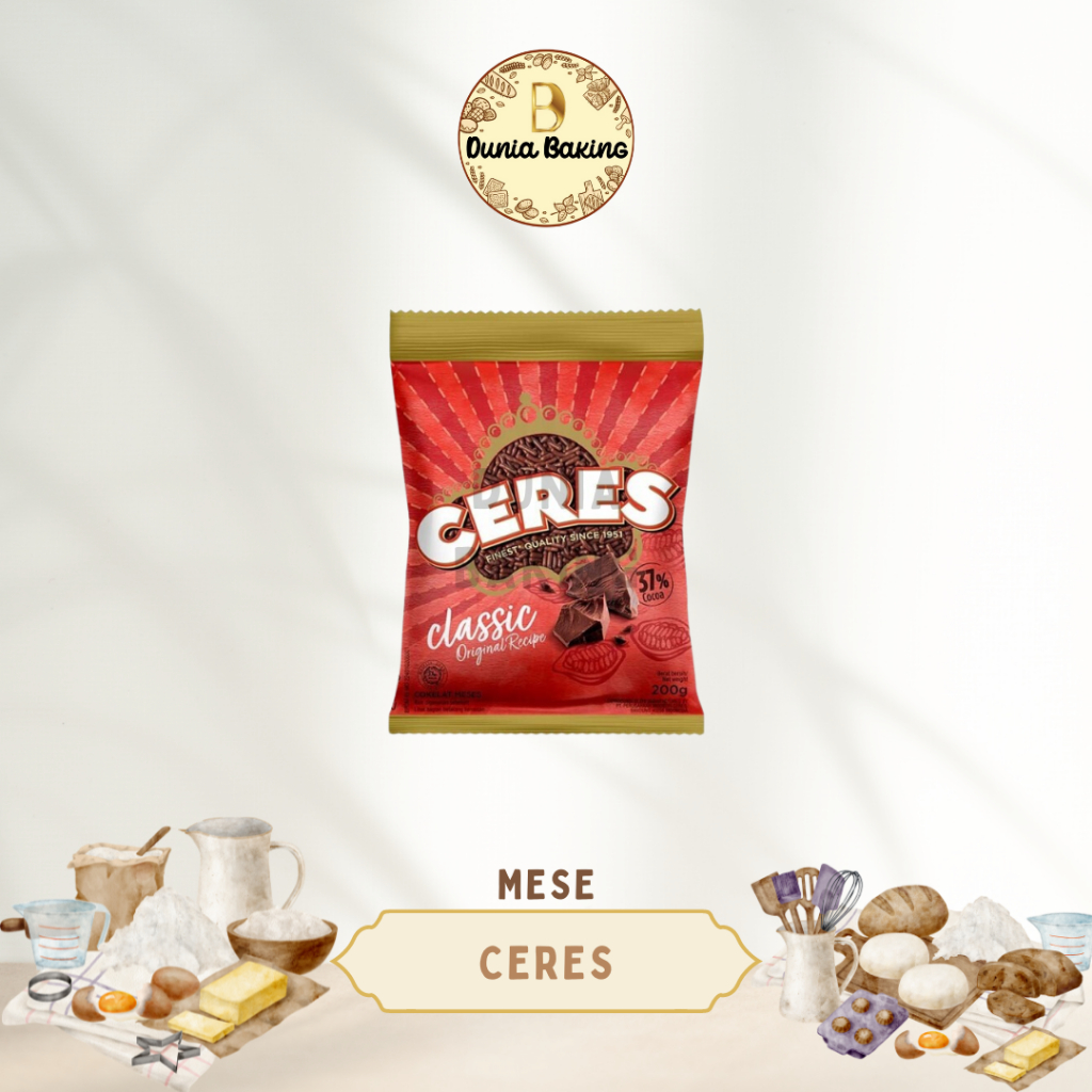 Jual Meses Ceres 200gr | Coklat butir ceres 200gr | Shopee Indonesia