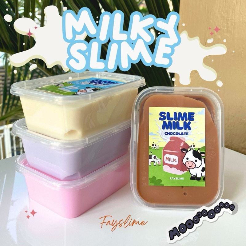 Jual SLIME MILK TOFU | Slime susu | tofu slime | Shopee Indonesia