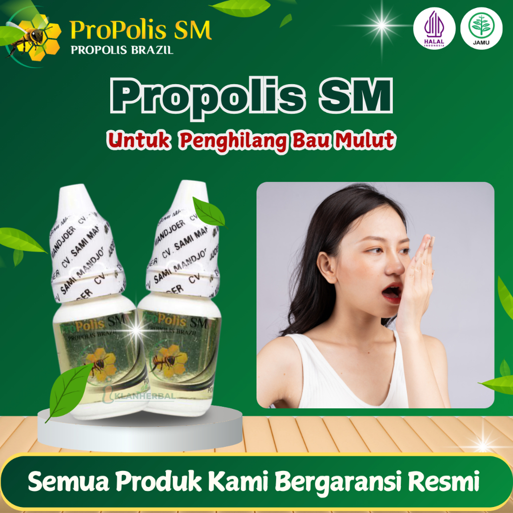 Jual Propolis SM Obat Bau Mulut Penghilang Bau Nafas Tak Sedap - Isi 6 ...