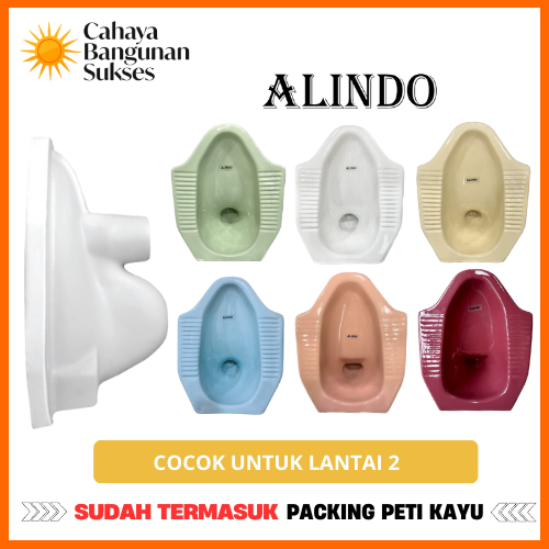 Jual [Packing Peti Kayu] Kloset Corong Alindo / Closet Corong Alindo ...
