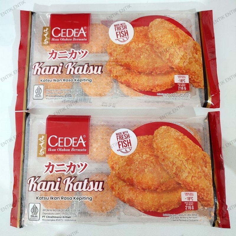 Jual Cedea Kani Katsu | Katsu Kepiting 216gr [Isi 8pcs] | Shopee Indonesia