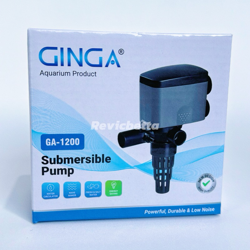 Jual Pompa Aquarium GINGA GA 1200 Cap 1000L/H Pompa celup power head ...