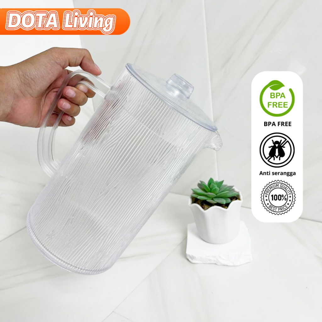 Jual DOTA Living Teko Plastik Aesthetic Teapot Teko Kaca Teh Plastik ...