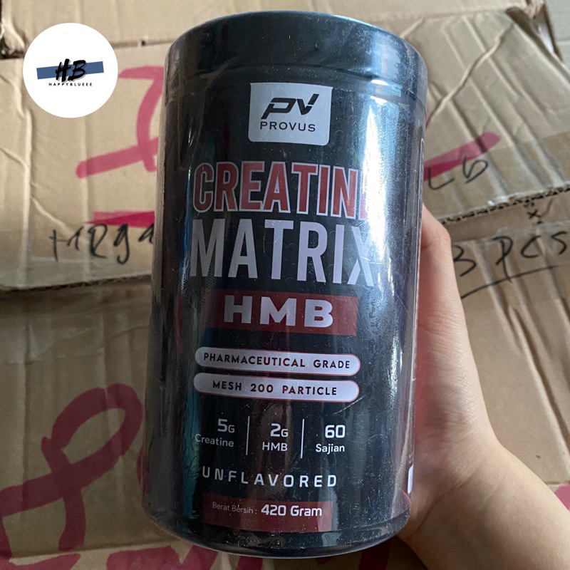 Jual PROVUS CREATINE MATRIX HMB 420 GRAM 60 SERVING | Shopee Indonesia