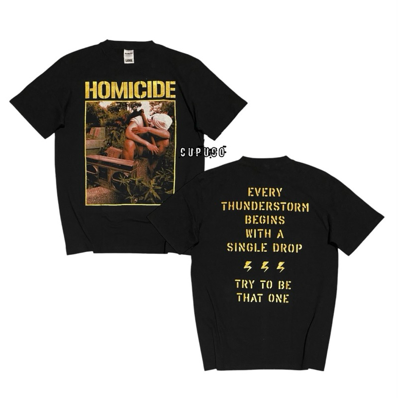 Jual Kaos Homicide - Nekrophone 100% Original Merchandise | Shopee ...