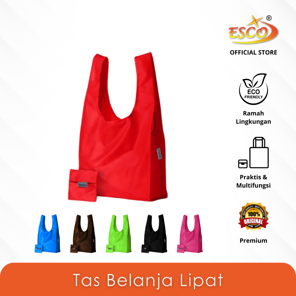 Jual ESCO Tas Belanja Lipat / Tas Lipat Praktis / Shopping Bag 210-D ...