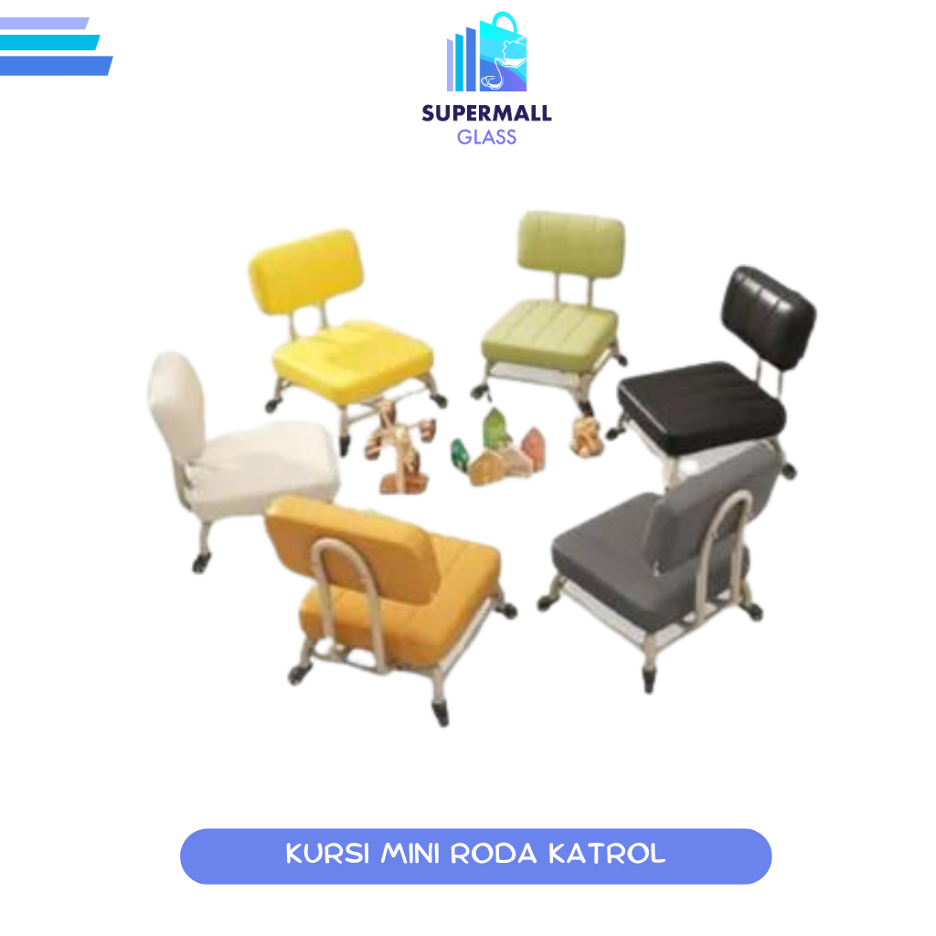 Jual [SG] COD Kursi Mini Sofa Katrol Dengan Roda | Kursi Stool Anak ...