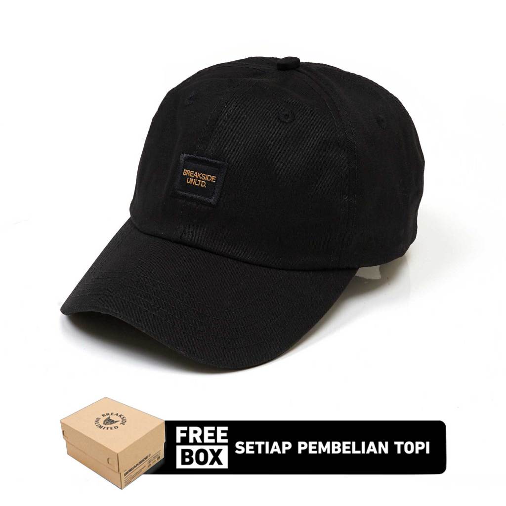 Jual [FREE BOX] Breakside Polo Cap His - Black Topi Pria | Shopee Indonesia