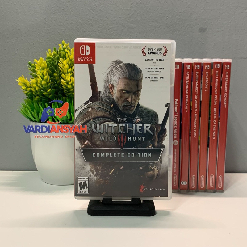 Jual The Witcher 3 Complete Edition | Cartridge Game Card Nintendo ...