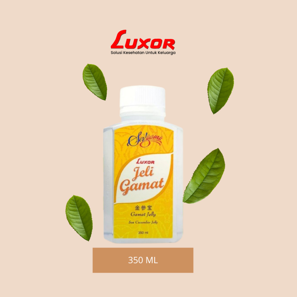 Jual LUXOR JELI GAMAT / LUXOR 350ML / LUXOR JELLY GAMAT TERIPANG LAUT ...