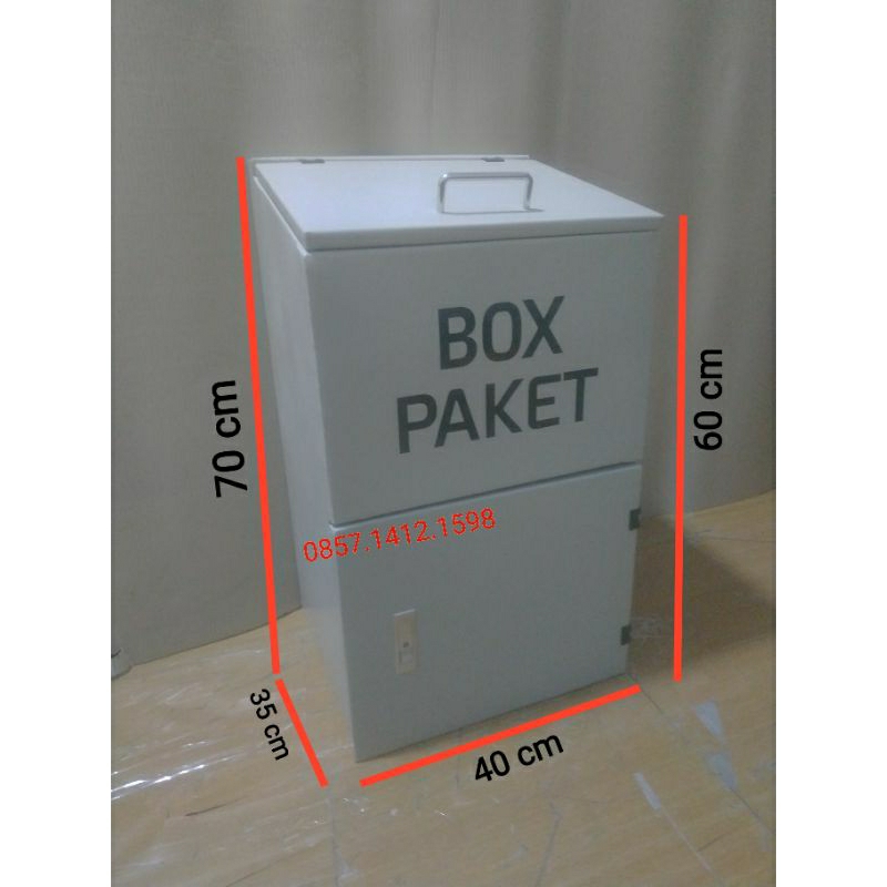 Jual box kotak paket depan rumah | kotak dokumen | kotak pos | Drop box ...