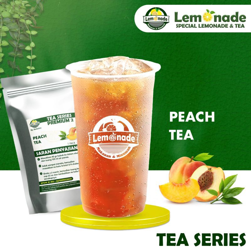 Jual Minuman Peach tea 1KG / Minuman bubuk instan Premium 2 | Shopee ...