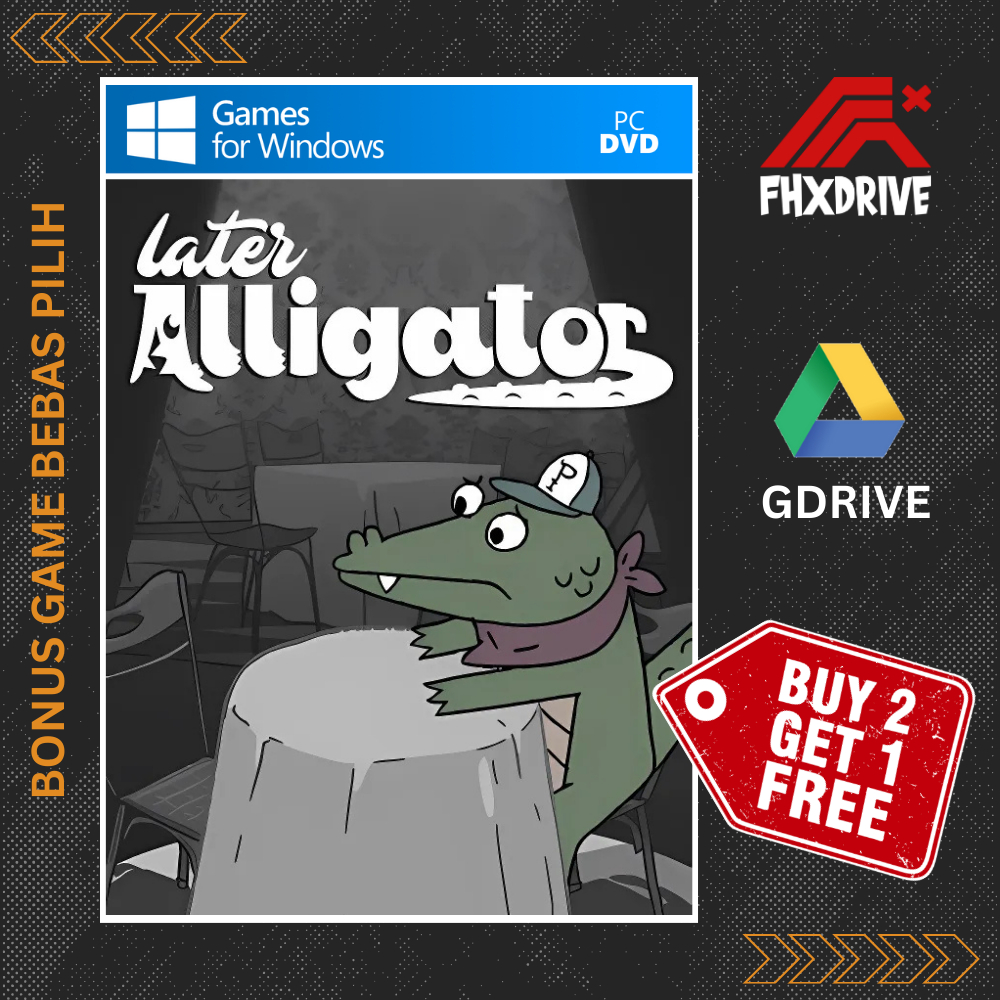 Jual LATER ALLIGATOR | BELI 2 GRATIS 1 | GAME PC | Shopee Indonesia