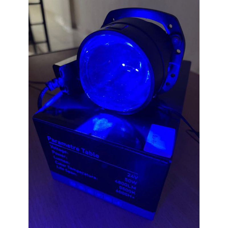 Jual Billedd Laser LPM 2,5 inch Lensa Biru- Projector 2,5inch 50/60W ...