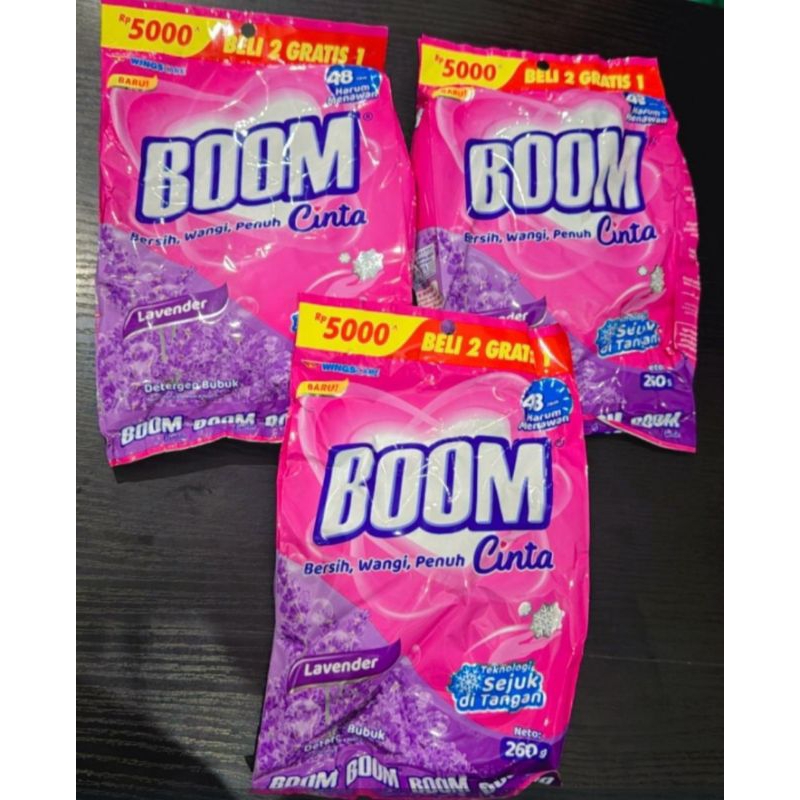 Jual BOOM Detergent Bubuk Buy2 get1 | Shopee Indonesia