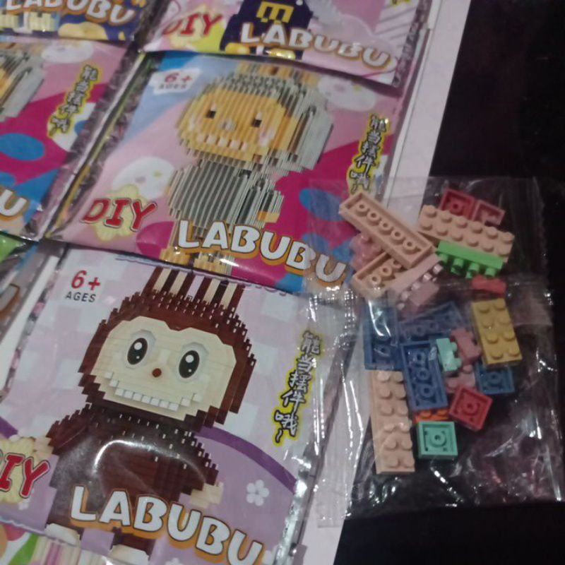 Jual Brick Labubu DIY Boneka Labubu The Monster | Shopee Indonesia