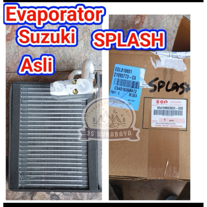 Jual Evaporator Splash Asli Ac Mobil Suzuki Evap Cooling Coil (Baru/New ...
