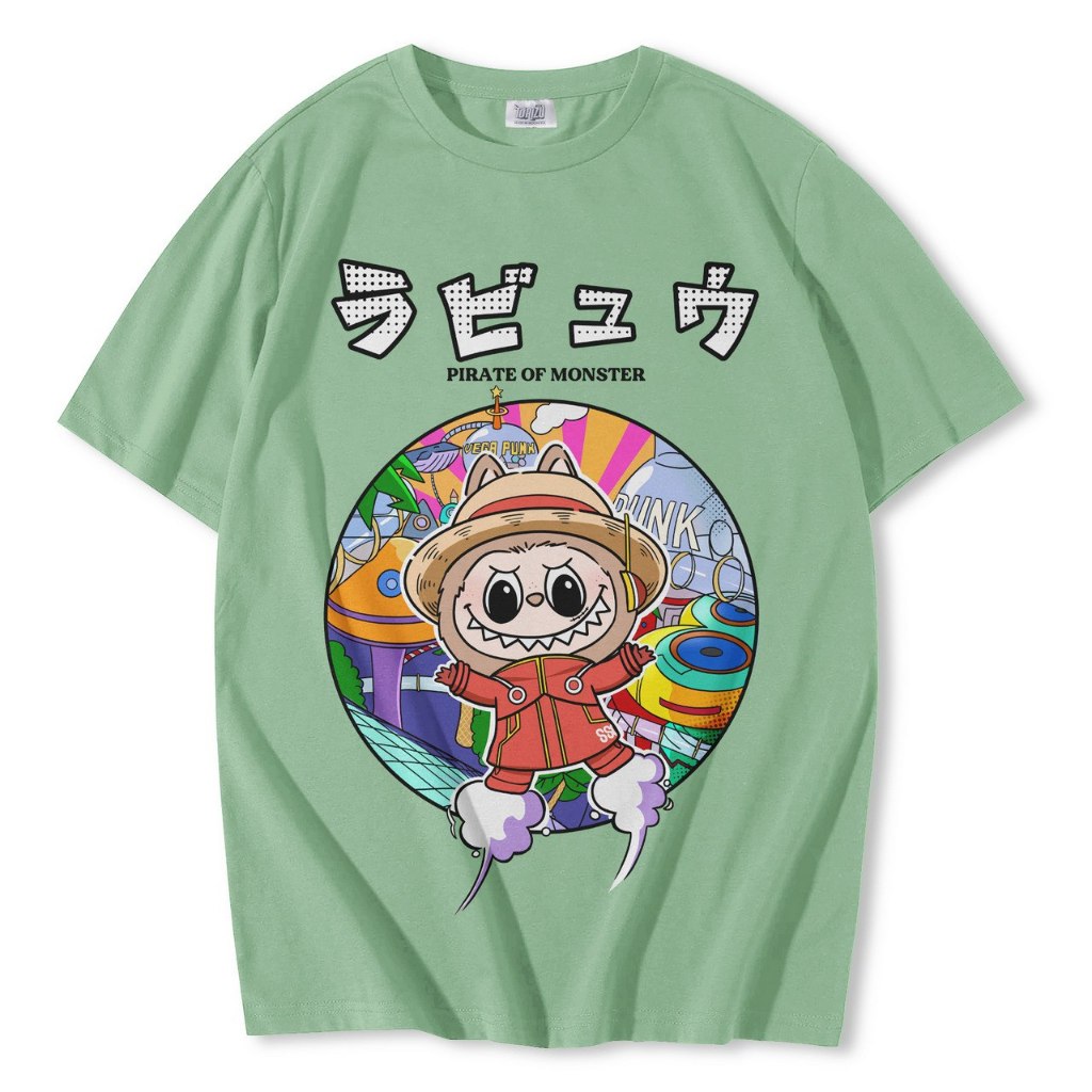 Jual Kaos One Piece Luffy Monster Labubu Pirates Doll Viral Strawhat ...