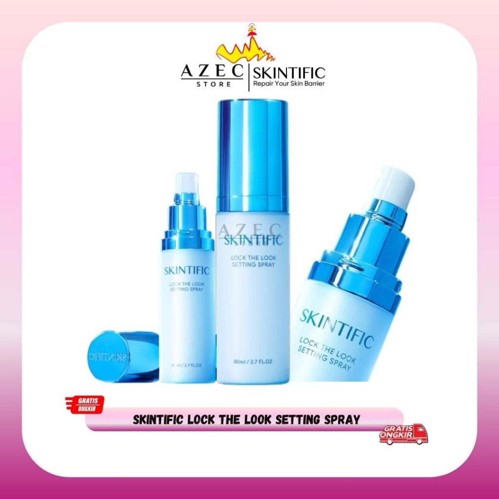 Jual Skintific Lock The Look Setting Spray 80ML | Shopee Indonesia