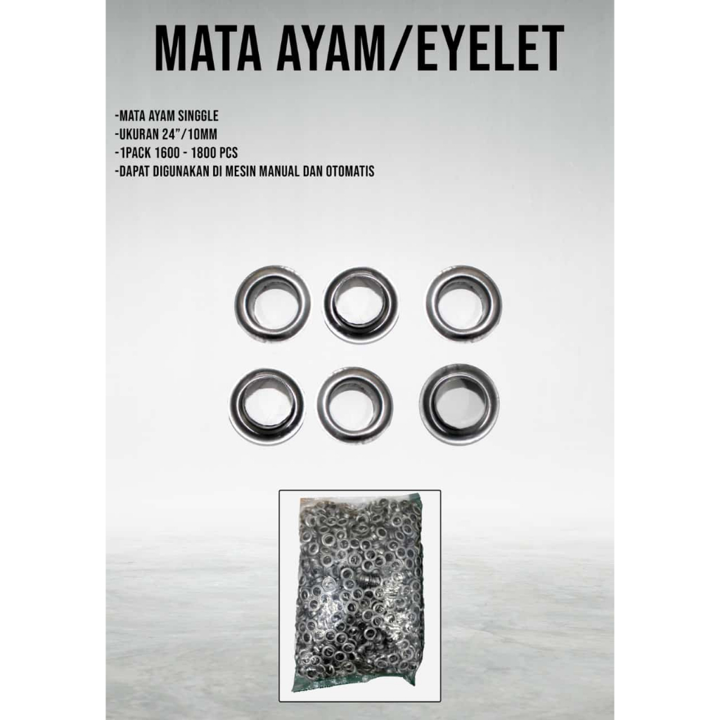 Jual Ring Mata Ayam / Ring Bolongan Spanduk / Ring Banner / Eyelet ...