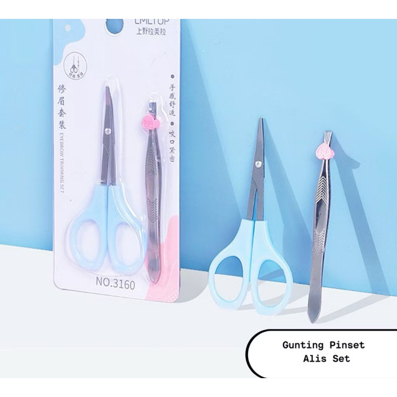 Jual Gunting Pinset Alis Set | Shopee Indonesia