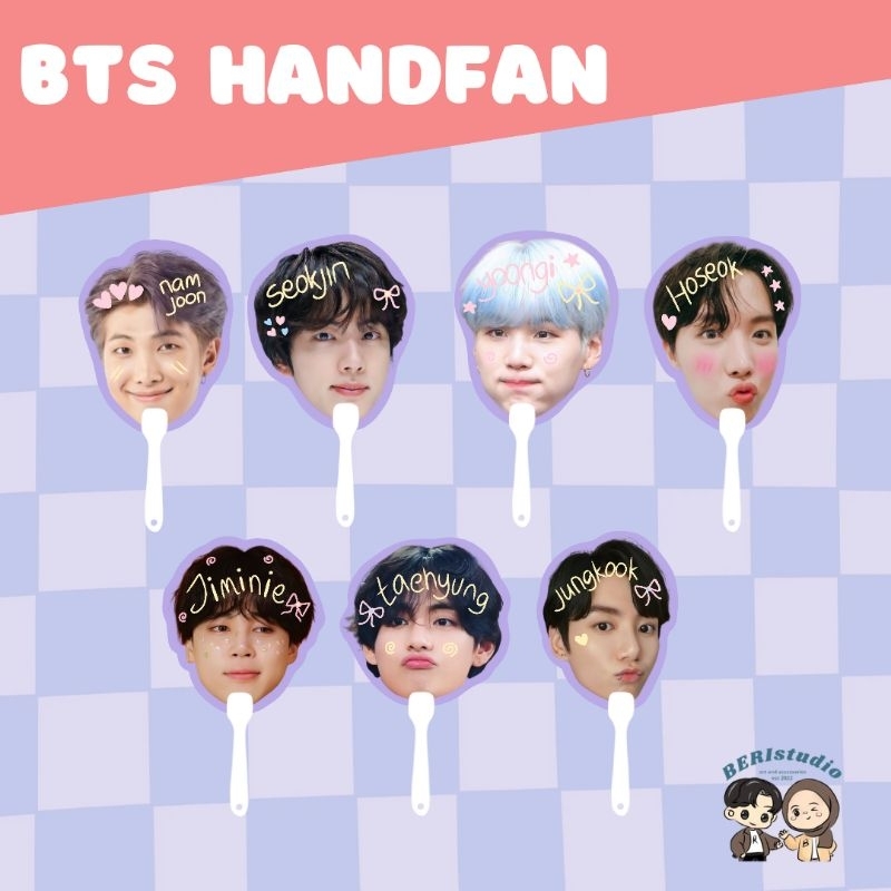 Jual HANDFAN KPOP KIPAS TANGAN BTS BANGTAN SONYEONDAN | Shopee Indonesia