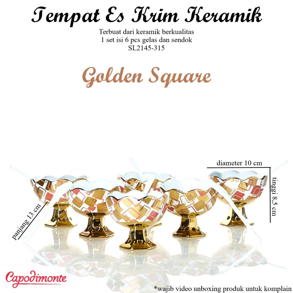 Jual CAPO Ice Cream Cup / Gelas Es Krim isi 6 pcs | Shopee Indonesia