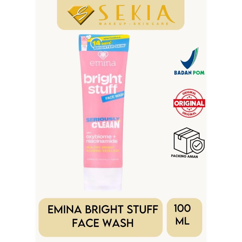 Jual EMINA bright stuff face wash 100ml / Emina Pencuci Wajah | Shopee ...