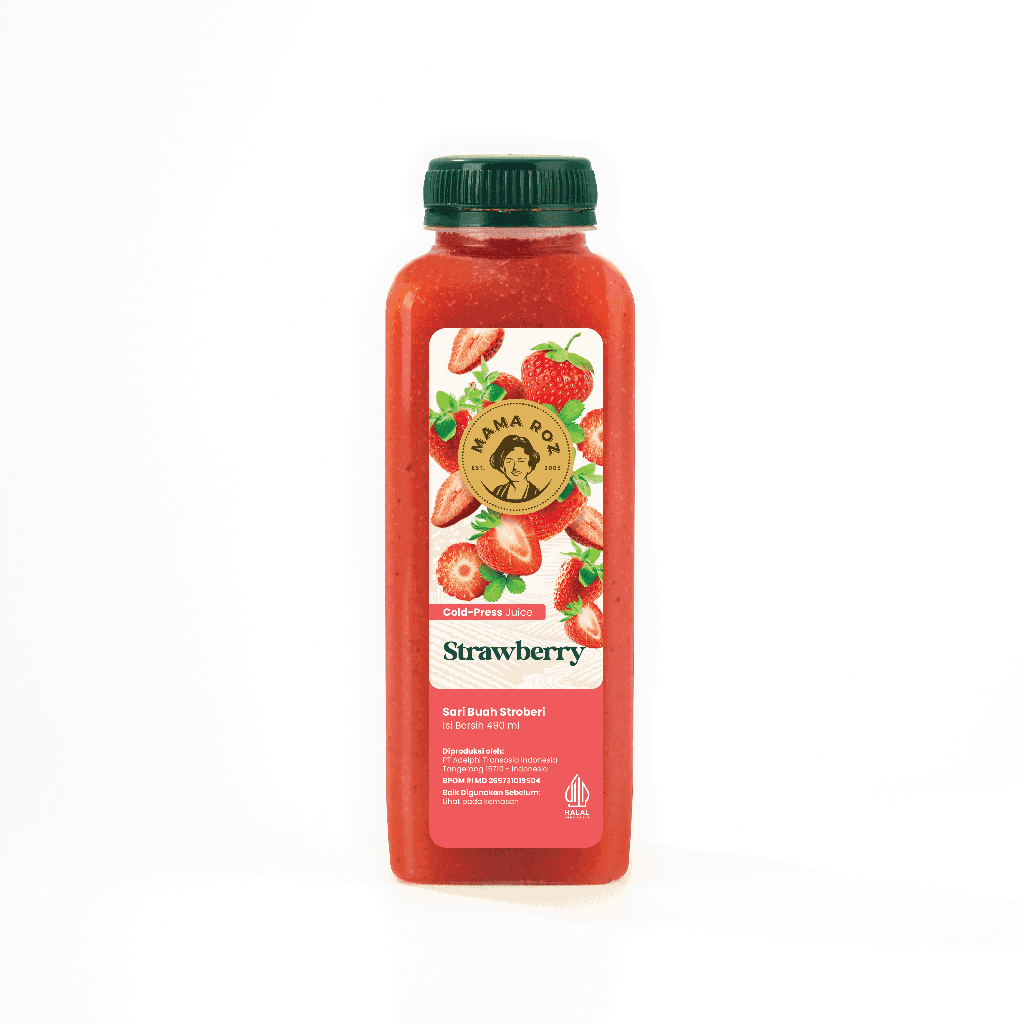 Jual Mama Roz - Strawberry (250 ml) | Shopee Indonesia