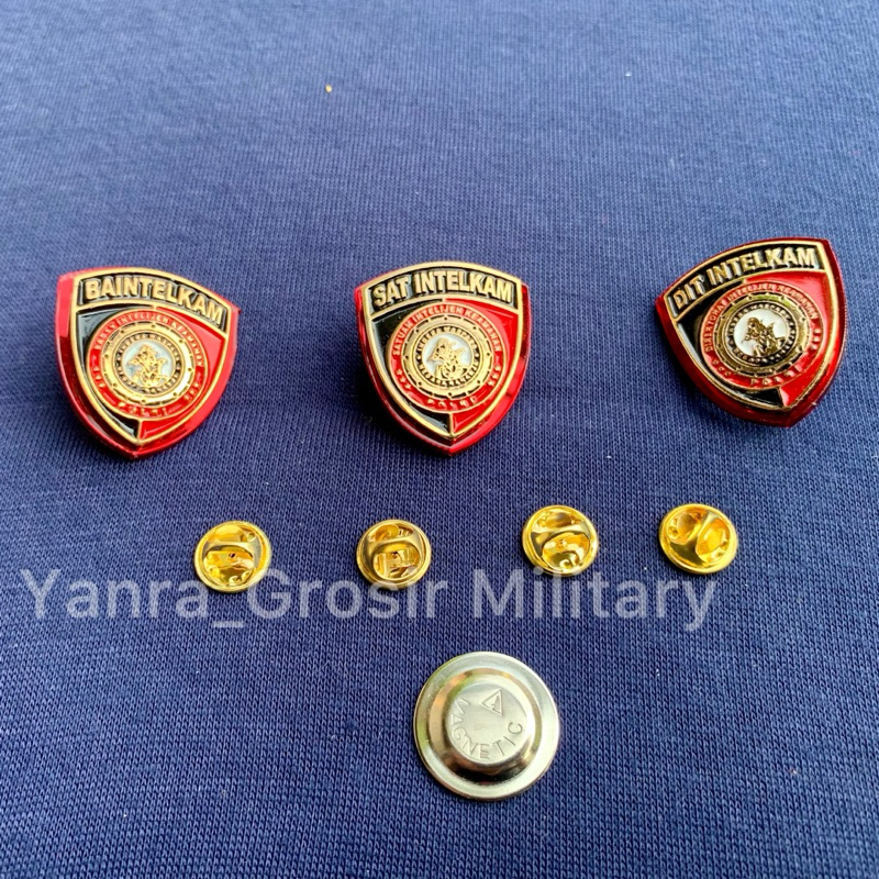 Jual Pin Sat Intelkam Dit intelkam Baintelkam Magnet | Shopee Indonesia