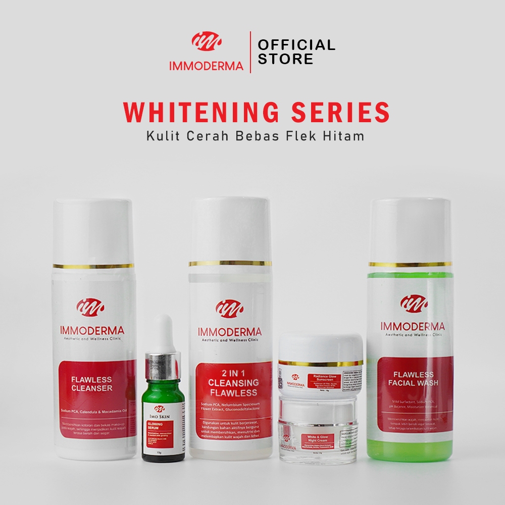 Jual IMMODERMA Paket Ultimate Whitening Series | Paket Perawatan ...