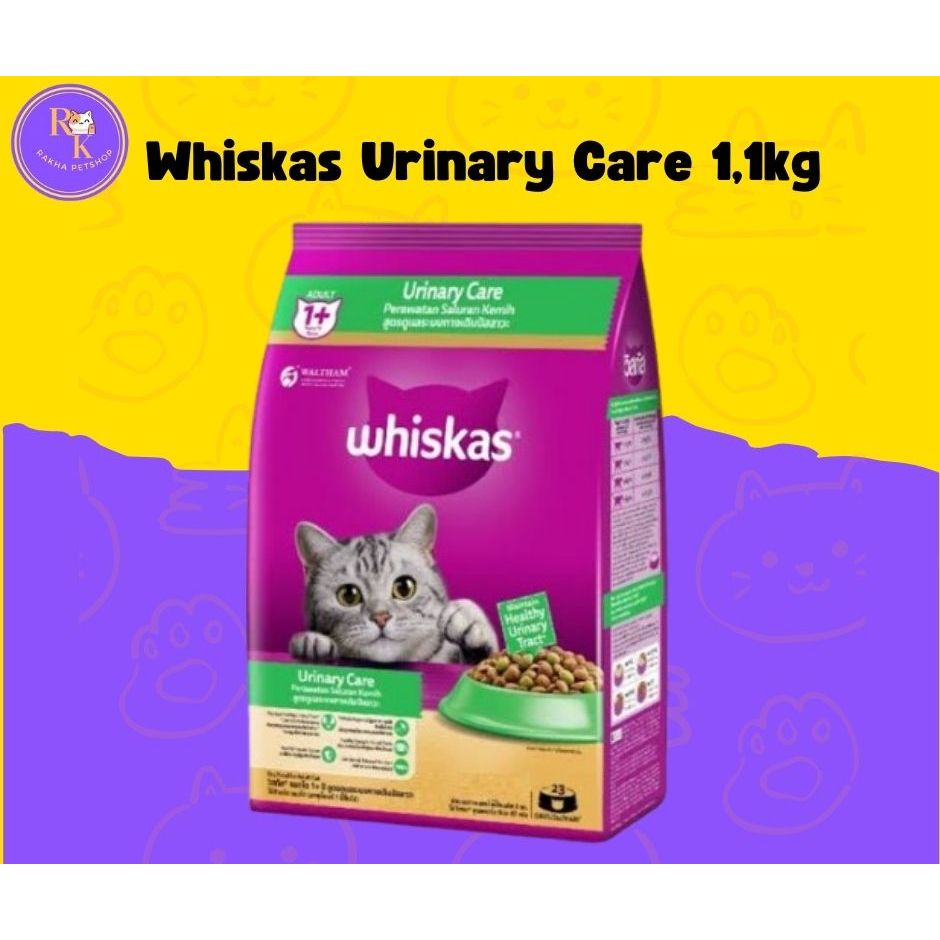 Jual Whiskas Urinary Care Cat Food Adult 1,1kg | Shopee Indonesia