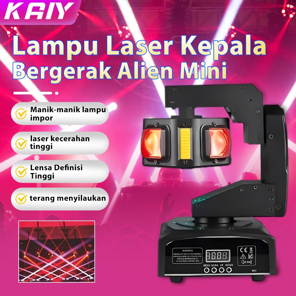 Jual Kaiy/mini asing/beam mini/beam lighting/lampu beam/lighting sound ...
