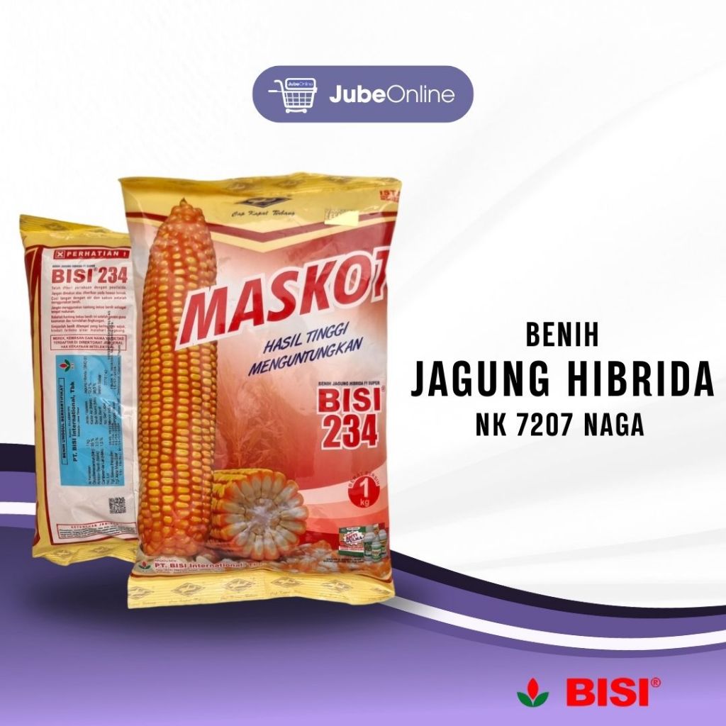 Jual BISI Benih Jagung Hibrida 234 Maskot 1Kg | Shopee Indonesia