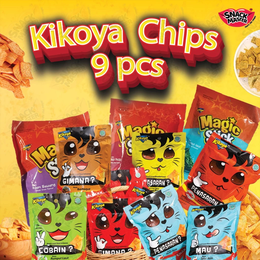 Jual KIKOYA Varian Paket Murah POTATO CORN CHIPS KERIPIK KENTANG ...