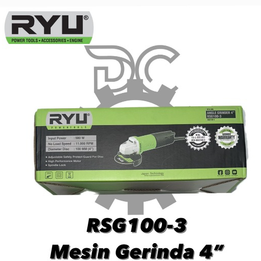 Jual Mesin Gerinda RYU RSG 100-3 | Shopee Indonesia