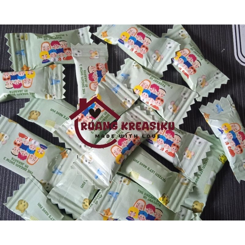 Jual Permen Custom K-POP / Idol (Free Custom / Design) Harga Per Set ...