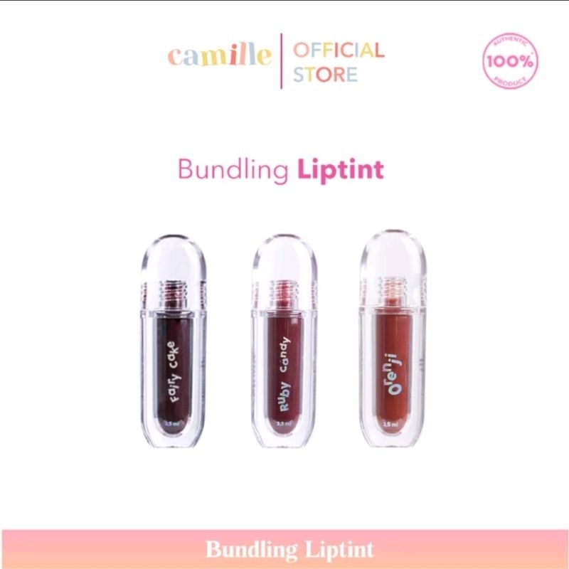 Jual (READY) Lip Tint Camille Beauty By Nadsav- SIMAMORA SHOP | Shopee ...