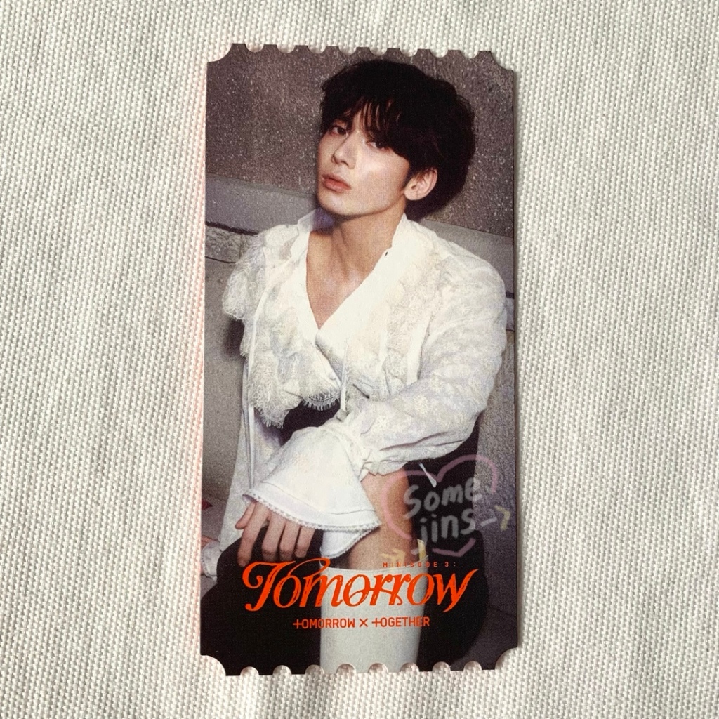 Jual TXT pop up merch photo ticket set Tomorrow x Together minisode 3 ...