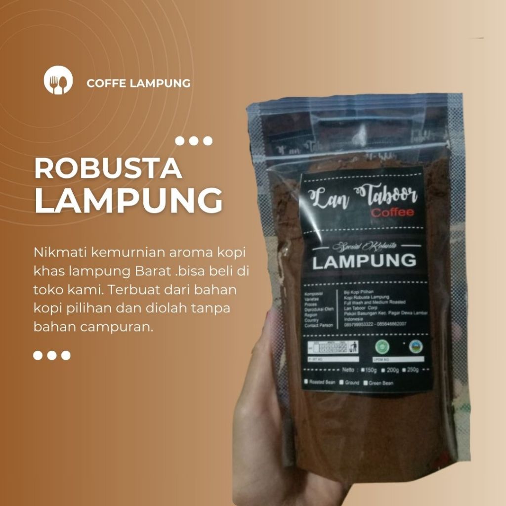 Jual Kopi Lampung Asli tanpa campuran- Spesial Robusta Premium ...