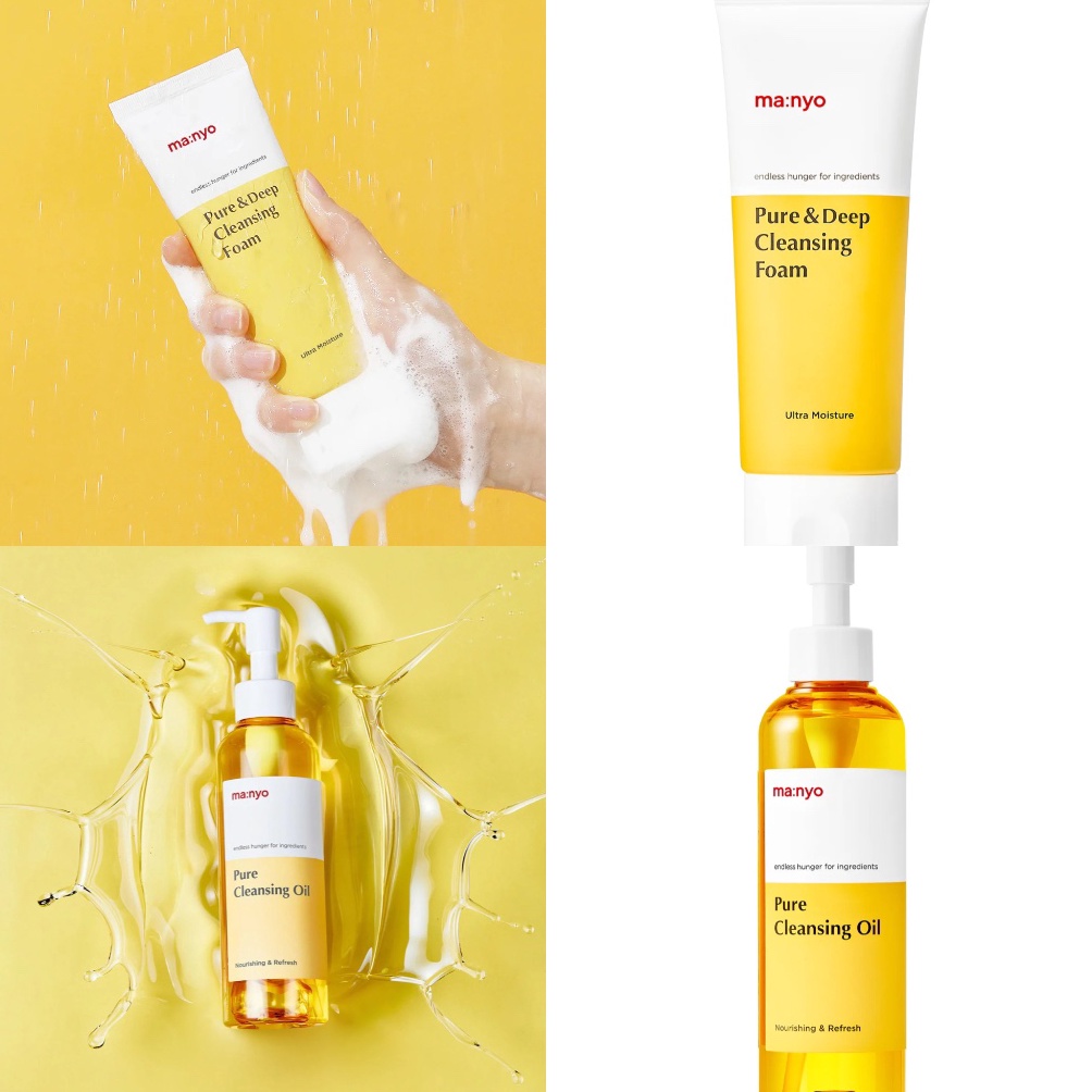 Jual 1 ORI KOREA Manyo Manyo Pure Cleansing Oil Cleansing Foam Pure ...