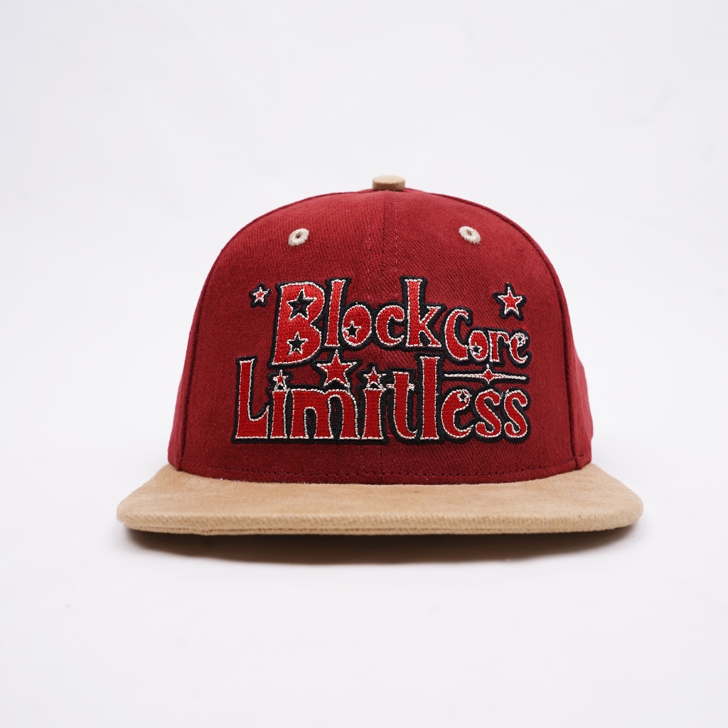 Jual Rzq Active / Block Core Limitless / Trucker Hat / Polo Caps / Topi Baseball / Khaki Maroon ...