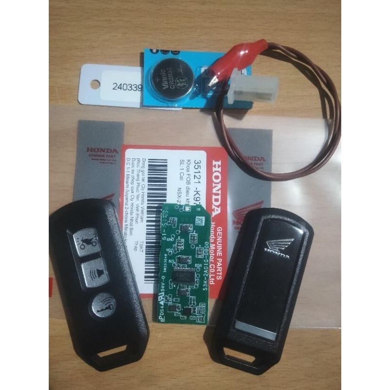 Jual remote keyless PCX150 /ADV 150 Original PCB dan (gratis 1 PC ...