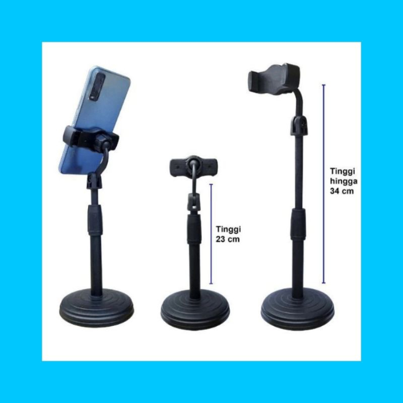 Jual Standing HP Handphone HD25 Tongsis selfie panjang lazypod kuat ...